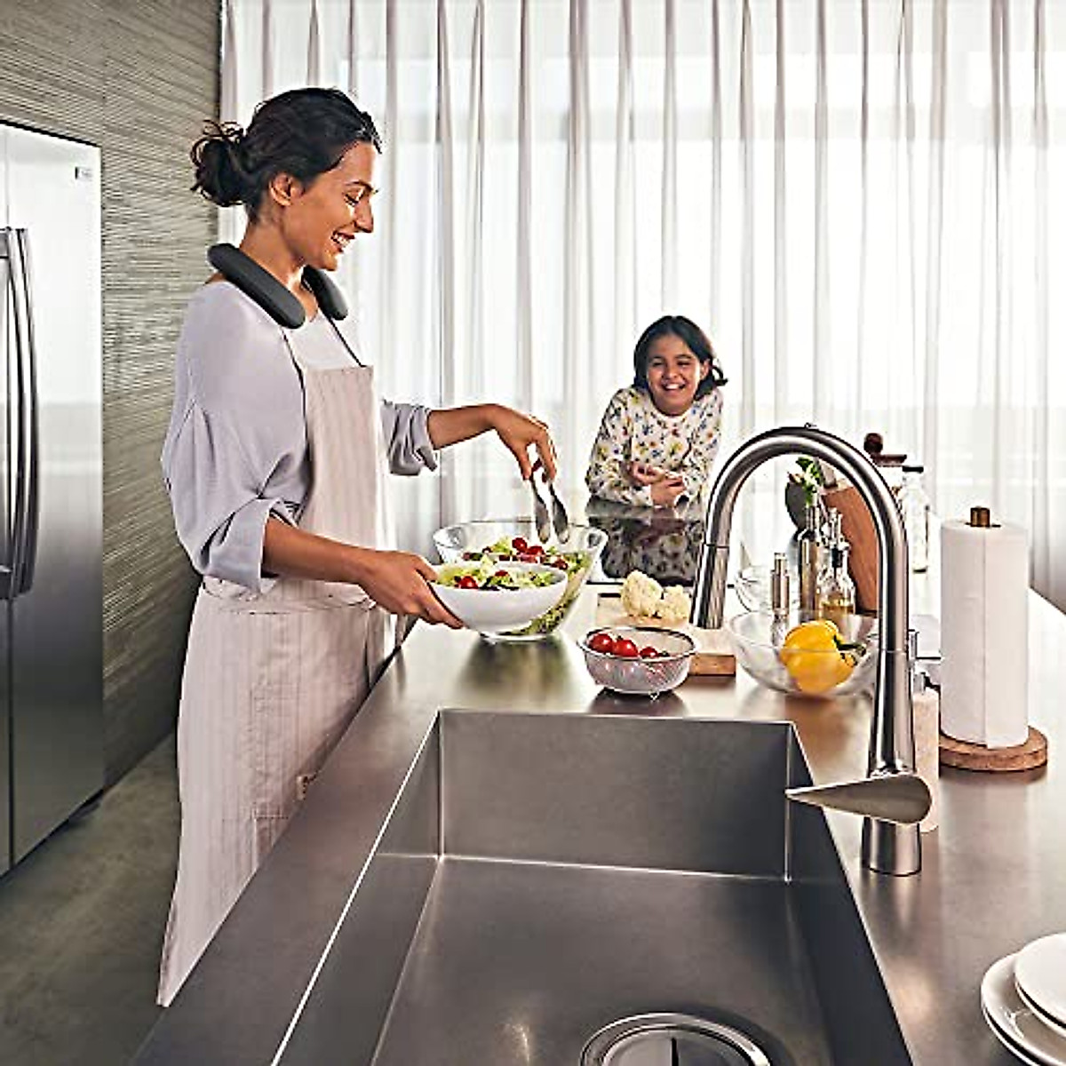 Sony SRS-NS7 Wireless Neckband Speaker, 360 Reality Audio, Hands-Free Calling, IPX4 Splashproof, Long Battery, 12 Hours, Fast Charge 10 Minutes of 60 Minutes, SRS-NS7 HC