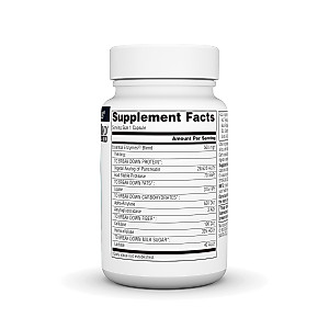 Source Naturals Essential Enzymes 500mg Bio-Aligned Multiple Enzyme Supplement Herbal Defense for Digestion, Gas, Constipation & Bloating Relief - Supports A Strong Immune System - 60 Capsules