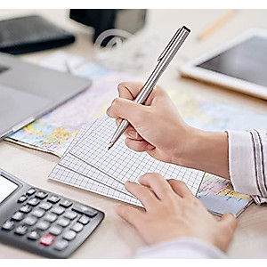 1InTheOffice Index Cards 4x6 Graph Ruled White, Quad Ruled Index cards 4x6 200/Pack