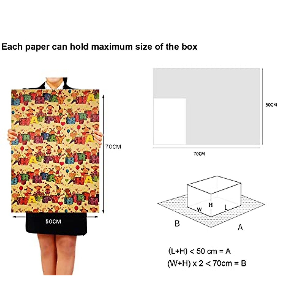 Birthday Wrapping Paper.9 Different Types of Gift Wrapping Paper（Each 27.5 x19.7 inches/70×50cm）.Birthday Wrapping Paper For Boys Men Women Girls Kids.…