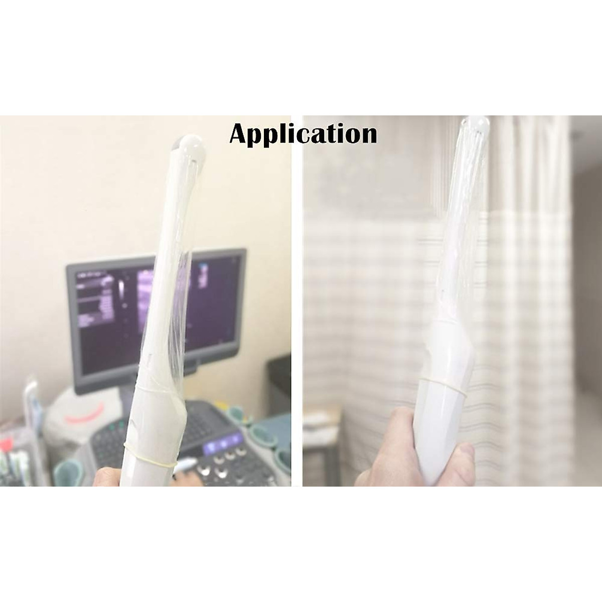 Ultrasound Probe Covers, Rubber Latex, Straight-Walled, Smooth Surface, 8.26 Inch L * 2.05 Inch D,100/BX