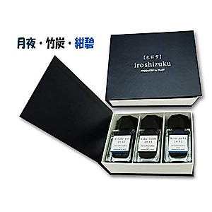 Pilot Iroshizuku Mini Fountain Pen Ink - 15 ml Bottle 3 Colors Set - TY/TAK/KO (Japan Import)