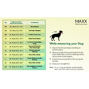 MAXX Dog Recovery Suit – Breathable, Cozy Post-Surgery Suit for Wounds – E-Collar, Cone Alternative (Ruby Red Grey, XS)