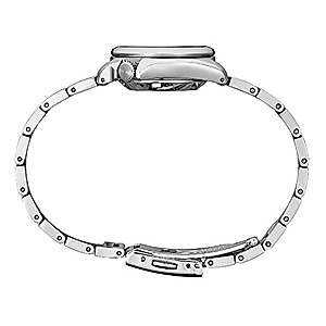 SEIKO Men's Blue Dial Silver Stainless Steel Band Automatic Watch