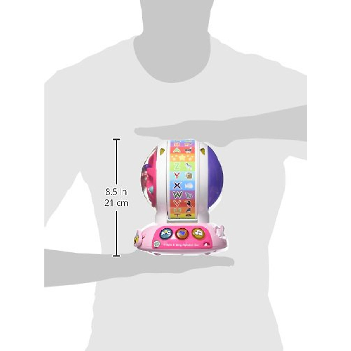 LeapFrog Spin and Sing Alphabet Zoo, Pink