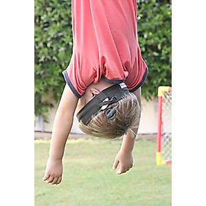 hearinghenry JUNIOR Sports Cochlear Implant Headband (Age 3yrs-10yrs) (Blue Lightning)
