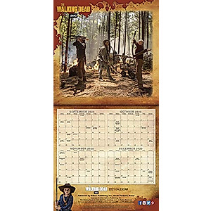 2021 AMC The Walking Dead® 16-Month Wall Calendar