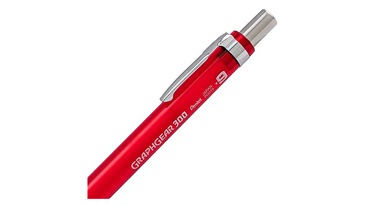 Pentel GraphGear 300 0.9mm Mechanical Pencil - Durable Precision Tool
