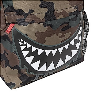 Hurley Unisex-Adults One and Only Backpack, Green Camo Shark, Large