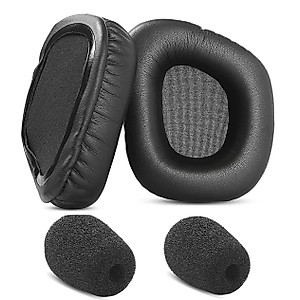 YunYiYi Stealth 600 Gen 2 Ear Cushion Earpads Replacement Compatible with Turtle Beach Stealth 600 Gen 2 PS5 PS4 Pro Wireless Gaming Headset Repair Parts (Protein Leather)