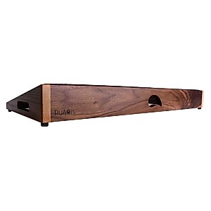 Ruach Kashmir Extra Large Hardwood Pedalboard for Guitar Effects Pedals