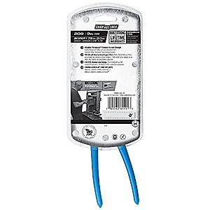 CHANNELLOCK 209 9-inch Oil Filter/PVC Pliers | Made in USA | 1.75 to 3-inch Jaw Capacity | Forged High Carbon Steel | Ideal for Engine Oil Filters, Conduit, and Fittings