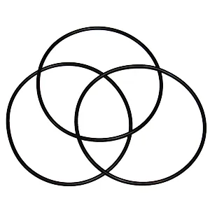 Captain O-Ring - Replacement O-Rings for Whirlpool WHKF-DWHBB (WHKF-C9) & American Plumber W10-PR (W10-OR) (3 Pack)