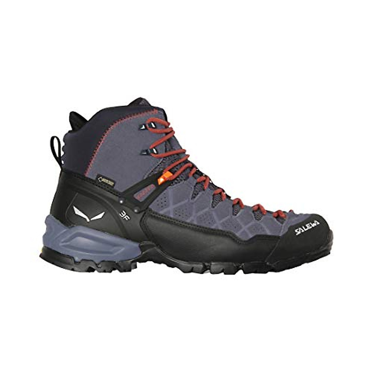 Salewa Men's MS ALP Trainer MID GTX Trekking & Hiking Boots, Ombre Blue Fluo Orange, 11