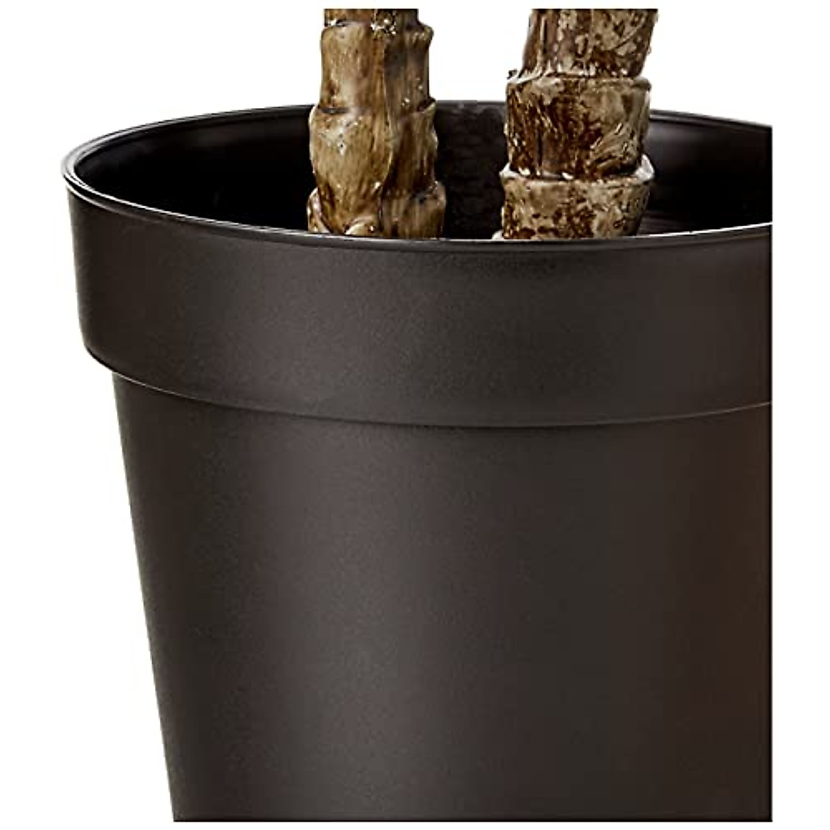 Amazon Basics Artificial Yucca Plant with Plastic Nursery Pot, 40-Inch