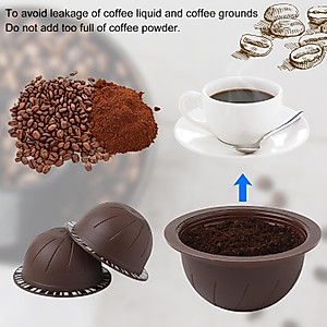 5pcs Reusable Pods for Nespresso Machine, 150ml Refillable Coffee Capsule with 2 Silicone Lids, 1 Spoon, 1 Brush, Compatible with Nespresso