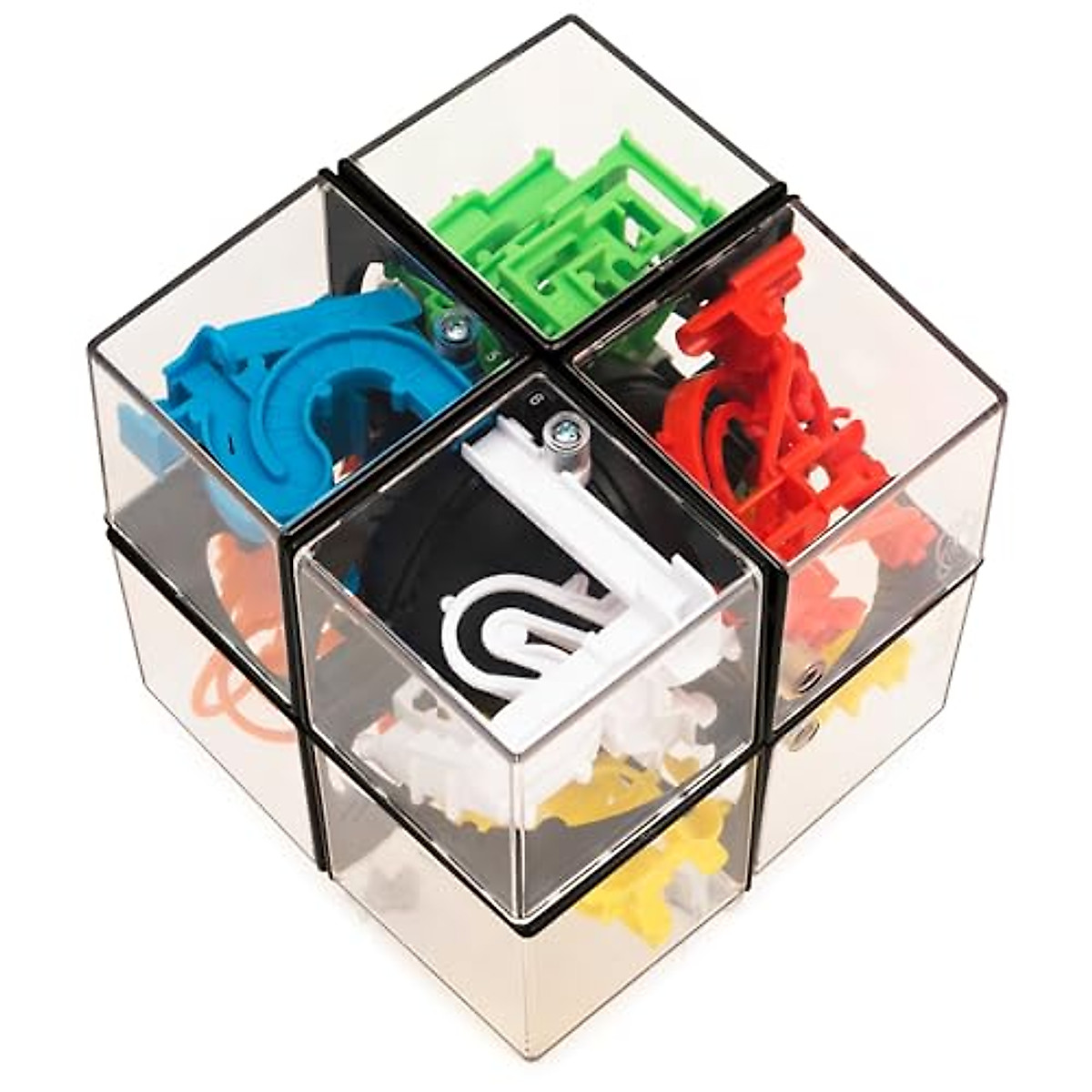 Rubik’s, Perplexus Hybrid 2 x 2 Gravity 3D Maze Game Brain Teaser Fidget Toy Puzzle Ball, for Kids & Adults Ages 8 and up
