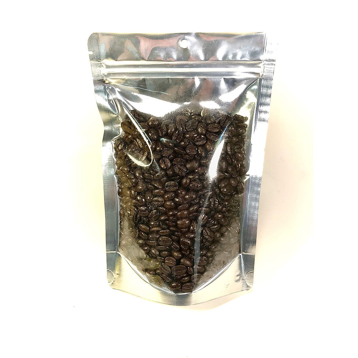 Smell Proof Mylar Food Storage Bag (50 Pack) 1 Ounce Clear Front Heavy Duty Ziplock 6x9x3 Inch Stand Up Leak Proof Foil Pouch w Hang Hole. Heat Sealable with Iron.