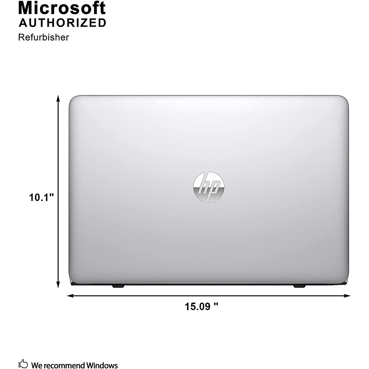 HP Elitebook 850 G3 15.6 HD, Core i5-6300U 2.4GHz, 16GB RAM, 512GB Solid State Drive, Windows 10 Pro 64Bit (Renewed)