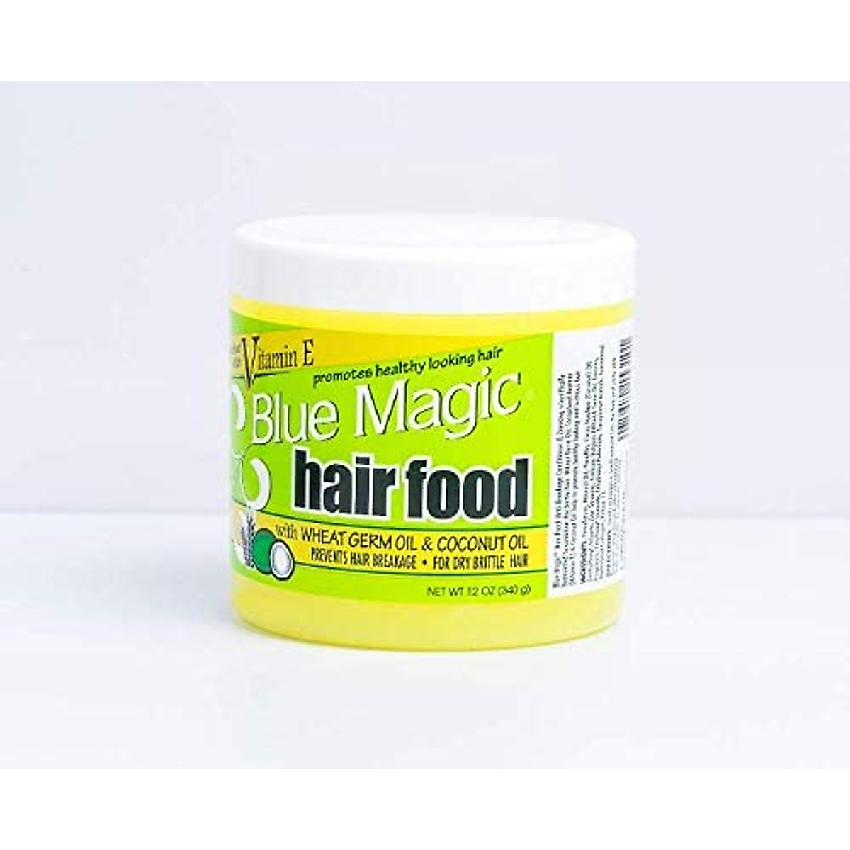 Blue Magic Hair Food BLMHFOO, Coconut, 12 Ounce
