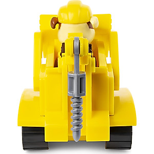 Paw Patrol, Rubble’s Bulldozer Vehicle with Collectible Figure, for Kids Aged 3 and Up