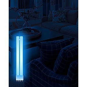 Shootingstar 2G11 18W Bug Zapper Replacement Bulb for Insect Attracting Lamp, PL 18W BL UV Light Bulb Compatible with Indoor Outdoor Mosquito Zapper