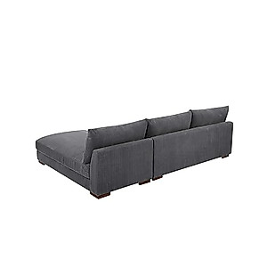 Oadeer Home Modular Sectional, Gray
