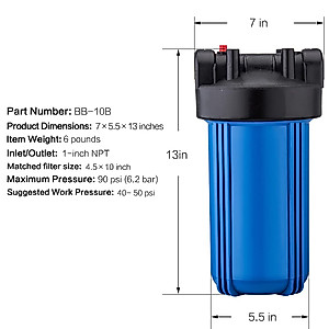 O Ring for Geekpure 4.5"x10" and 4.5"x20" Whole House Filter Housing (Special for Blue Housing)
