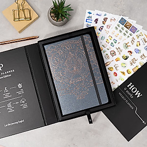 Legend Weekly Planner Premium – Undated Weekly, Monthly & Budget Planner – Life Organizer for Time Management & Productivity, A5 (Mystic Gray)