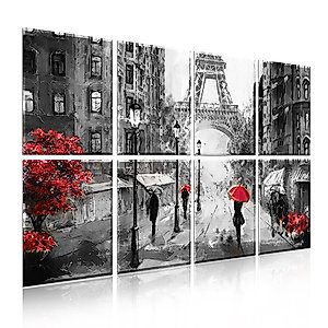 Ruonin.X 8 Pack Decorative Art Acoustic Panel .47"x 31" Sound Absorbing Panel,Acoustical Soundproof Wall Panels,Better Acoustic than foam, Suitable for Recording Studio and Home Acoustical Treatments.