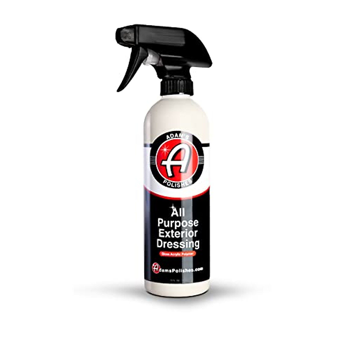 Adam's All Purpose Dressing (16oz) - Ready-To-Use Water-Based Plastic, Rubber, and Vinyl Dressing, Long-Lasting and Restorative Shine, UV Protective, No Greasy or Sticky Feel