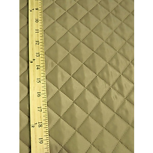 Quilted Polyester Batting Fabric - Black - 58"/60" Width Sold by The Yard