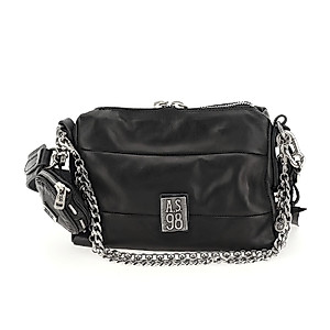 A.S.98 Brent Handbag Women's Bags Black