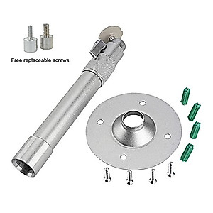 ASSOME Projector Ceiling Mount, Projector Stand, Universal Extendable Video Projector Wall Mount Bracket with Adjustable Height, 3 Screw Model