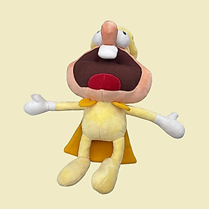 2023 New Pizza Tower Plush Doll,Soft Cute Cartoon Game Peripherals Characters Stuffed Plush Pillow,Christmas Birthday Great Gift for Game Fans and Friends