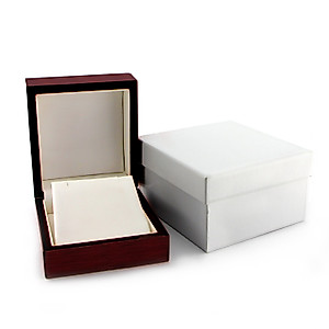 Diamond Wish 1 Carat Black Diamond Round Solitaire Pendant Necklace in 14k Rose Gold with 18 Inch Chain Spring Ring 4-Prong cttw