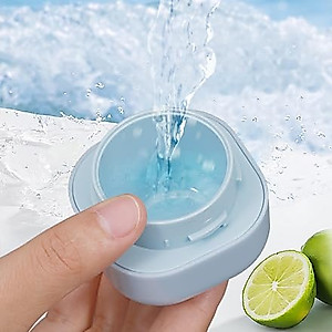 ASEVAT Refillable Cream Jars with Lids, 4 pack Leakfproof Travel Cosmetic Containers, Small Cosmetic Jars for Cream, Lotion, Face Scrub, Hair Conditioner (1.7oz-4 Pcs)