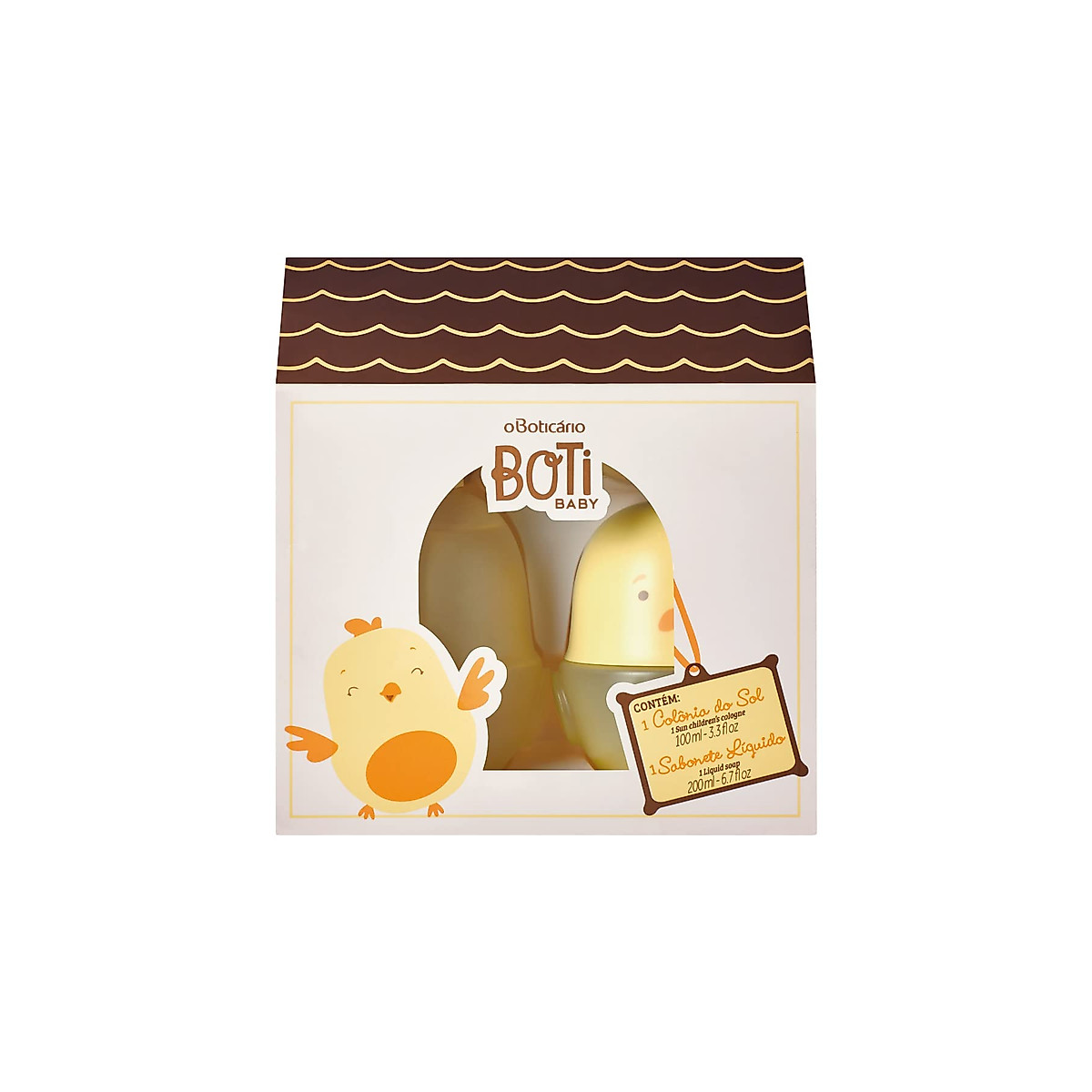 O BOTICARIO Boti Baby Sun Fragrance Gift Set, Relaxing Lavender Baby Perfume Spray & Baby Soap