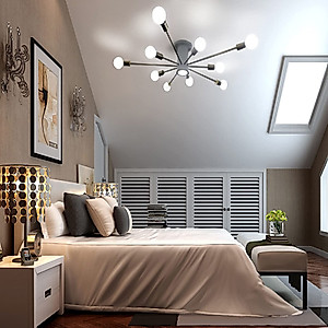 Lxcom Lighting G95/G30 LED Globe Light Bulbs 9W LED Bulb 80W Equivalent Cool White 6500K Round Vanity Light Bulb E26/E27 Base Glass Light Bulbs for Home Bathroom Vanity Mirror Light, 4 Pack