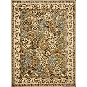 Nourison Modesto 7'x10' Beige Area Rug, 6 ft 7 in x 9 ft 7