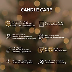 Goodpick Christmas Cookie Scented Candle, Holiday Candles Gifts, Jar Candle for Living Room, Soy Candles for Friend, 3 Wicks Scentsational Candles, 14.5 Oz Includes Lid