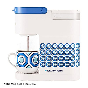 Keurig Limited Edition Jonathan Adler K-Mini Single Serve K-Cup Pod Coffee Maker - Removable Drip Tray, Less Than 5 inches Wide, Brew Any Cup Size Between 6-12oz, Broage