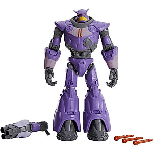 Mattel Disney and Pixar Lightyear Action Figure, Zurg Character Collectible with 13 Moving Joints & Authentic Detail, 10 inch