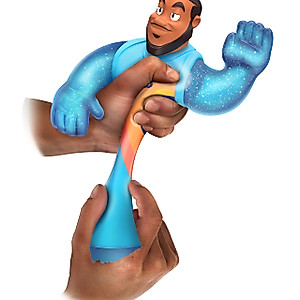 Moose Toys Heroes of Goo JIT Zu – Space Jam: A New Legacy - 5" Stretchy Goo Filled Action Figure - Lebron James (Power Up)