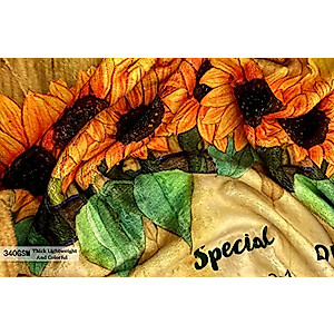 MIFADFAO Christian Gift for Women Religious Gift Throw Blanket Healing Thoughts Soft Prayer Caring Lightweight Inspirational Bible Verse 50X60 Inch Throw Blanket Get Well Soon Men& Women Gifts