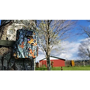 Browning Trail Cameras Browning Strike Force HD Pro-X Camera with 32 GB SD Card, Batteries, Card Reader, Reinforced Strap, and Spudz Microfiber Cloth Screen Cleaner