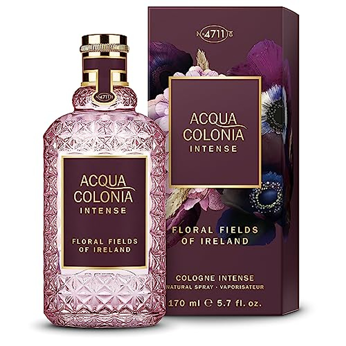 4711 Acqua Colonia Floral Fields of Ireland by Maurer & Wirtz Eau De Cologne Intense Spray (Unisex) 5.7 oz Women