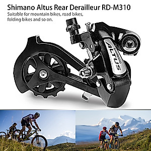 Huazu Altus Rear Derailleur for RD-M310 7/8 Speed for Mountain Bike Direct Mount