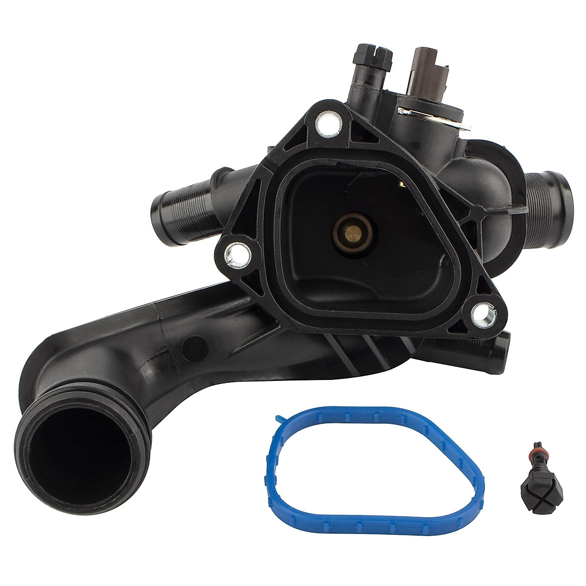 BOXI Thermostat With Housing Gasket Sensor Fit for Mini Cooper R55 R56 R57 2007-2013 / for Mini Cooper Countryman 2011-2013/11537534521 11537647751