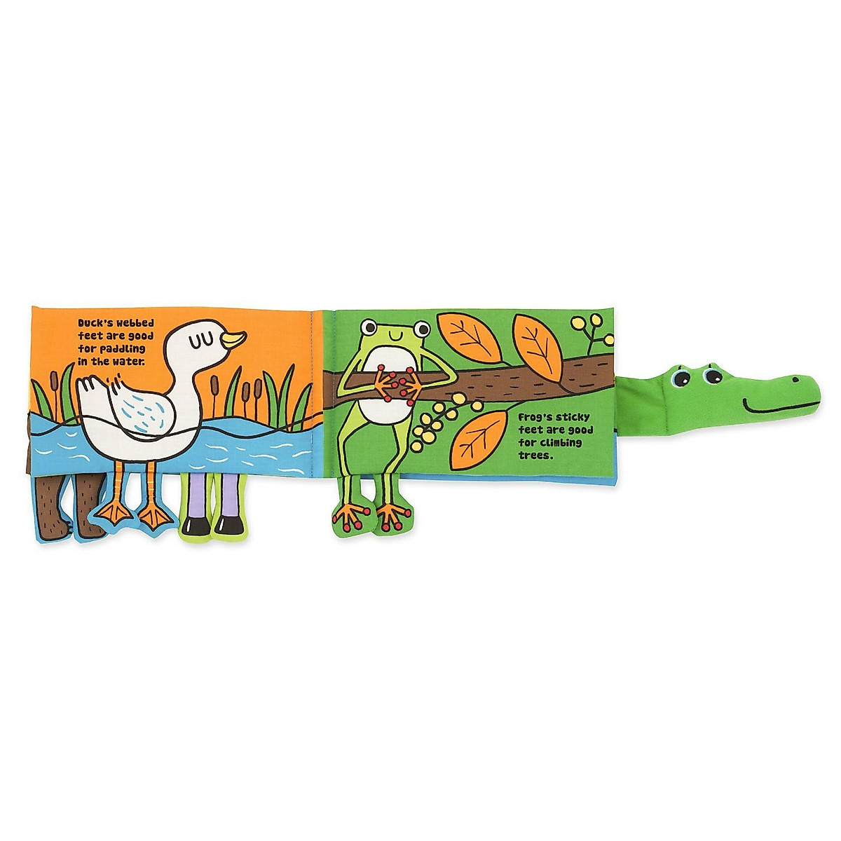 Melissa & Doug Whose Feet?: K's Kids Soft Activity Book Series + 1 Free Pair of Baby Socks Bundle [92036]